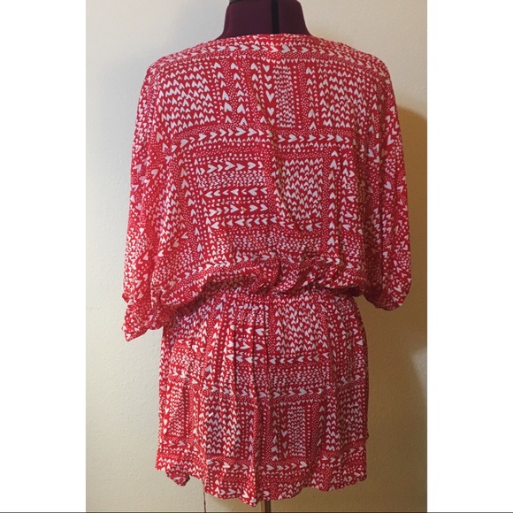 Victoria's Secret | Tops | Hearts Print Cotton Tunic By Victorias ...